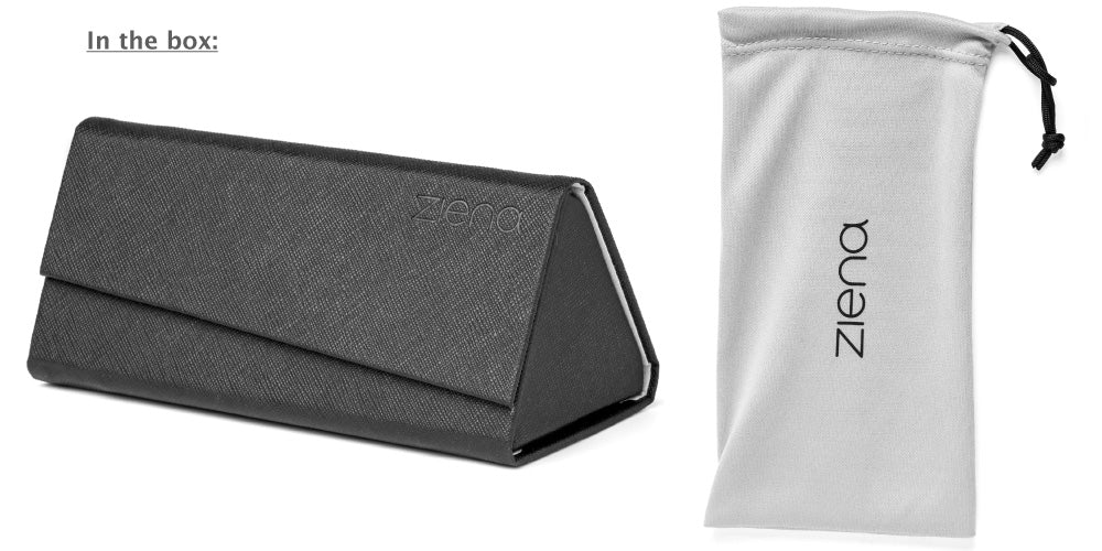 ZIENA Verona - Dry Eye Relief Glasses | Air & Allergen Blocking Eyewear ...